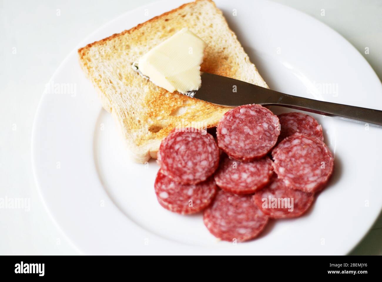 Salami Toast Delight: Savor the Bold, Flavorful, and Nutritious Treat ...